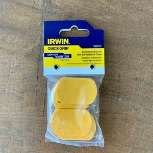 4-Pack Yellow 1826578 Irwin Tools Quick-Grip Replacement Pads for One ...